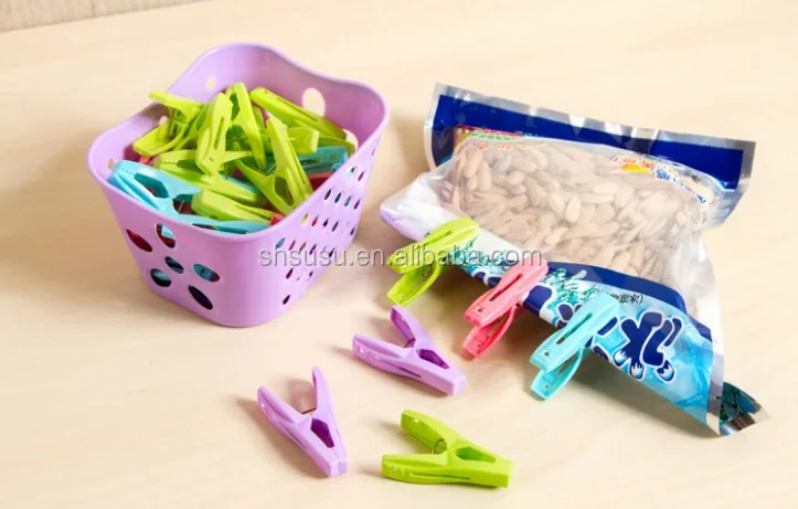 In Basket Functional Bread Plastic Spring Clips - Buy Plastic Clip ...