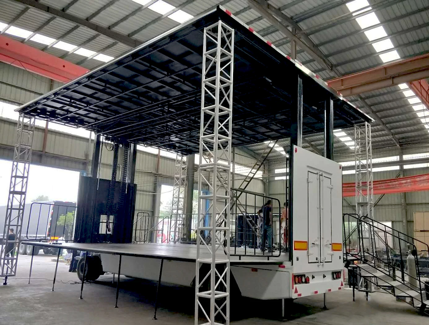 Removable Mobile Stage Semi Trailer Truck - Buy Removable Mobile Stage ...
