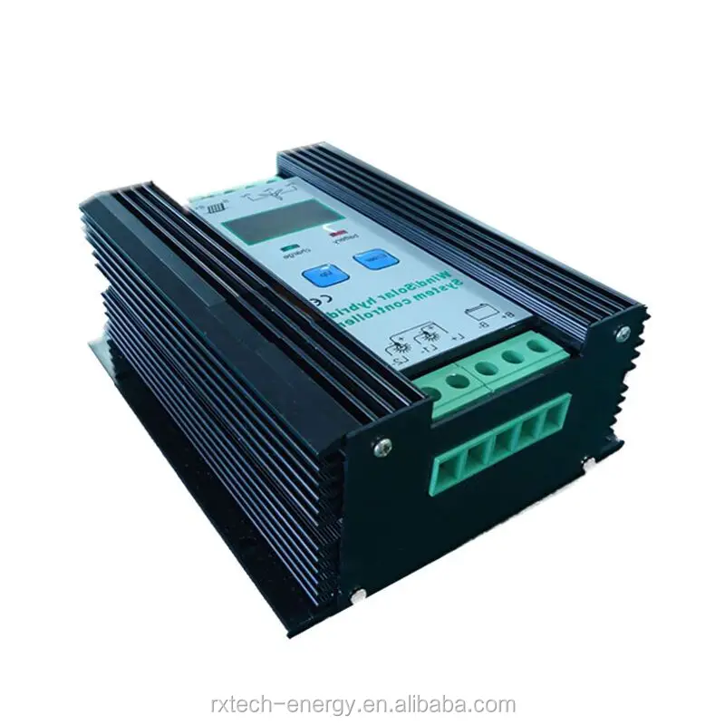 400w Wind Solar Hybrid Controller Max 600w,12v/24v Battery Charge ...