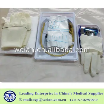 Disposable Sterile Medical Urine Catheterization Kit With Ce Iso - Buy ...