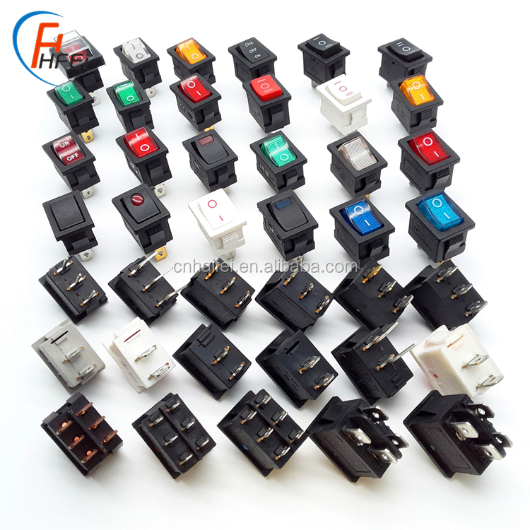 Large Size Switch Diagram - RS606 Rocker Switch T120 55