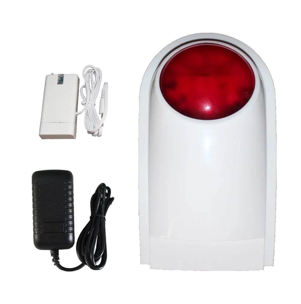 Hot Sale Wireless Outdoor Sound And Light Siren 110db Siren - Buy ...