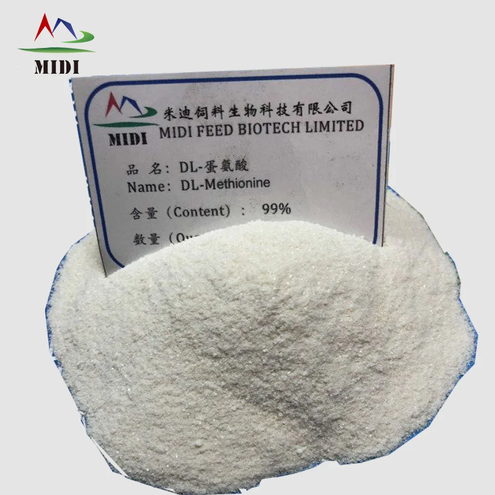 Feed Grade Amino Acid Dl-methionine 99% Feed Additives Powder - Buy ...