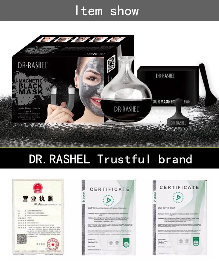 Dr.rashel New Arrival Collagen Magnetic Black Face Mask Blackhead ...