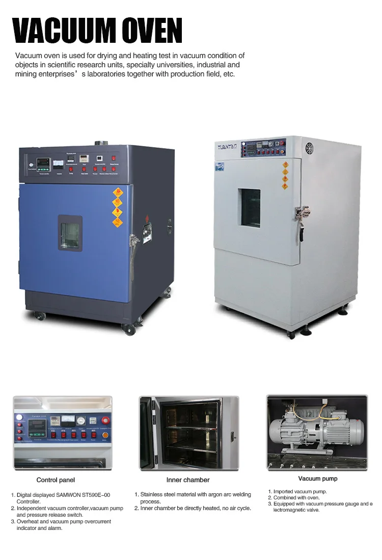 Customized 200 Degree Industrial And Laboratory High Temperature Vacuum ...
