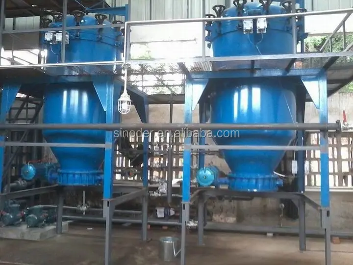 High Efficiency Plate Type Vertical Pressure Leaf Filter