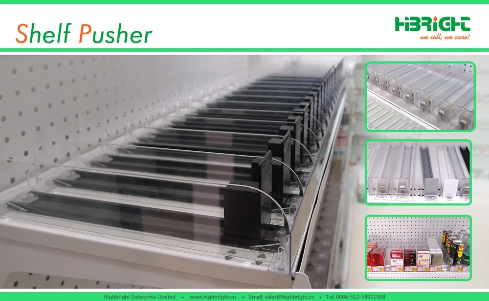 Versatile Adjustable Shelf Dividers & Pushers for Organizing