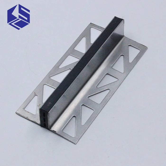 Heavy Duty Shopping Center Floors Stainless Steel Tile Expansion Joints ...