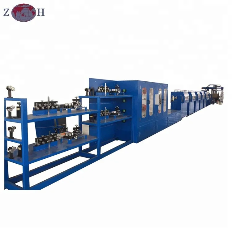 Multi Wire Paper Covering Machine For Copper Wire - Buy Paper Covering ...