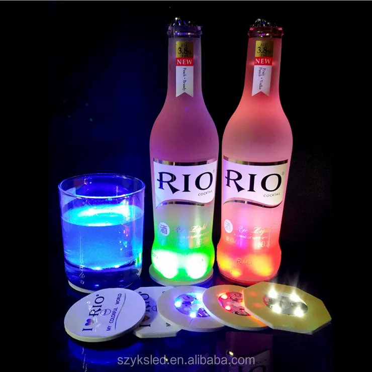 Led Sticker Light For The Dimple Led Sticker Bottle Light Club Favour ...