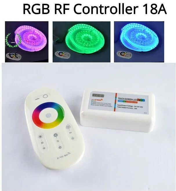 2.4g Rf Remote Controller+amplifier Kit+12v Power Adapter Driver +20m ...