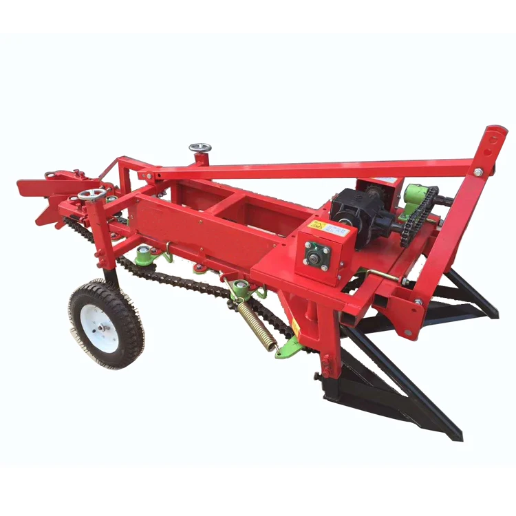 Four Wheel Tractor Mounted Small Peanut Harvester Ground Nut Digger ...
