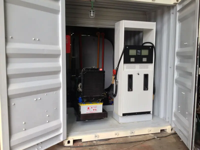 Container Portable Fuel Filling Station Dispensing Pump - Buy Container ...