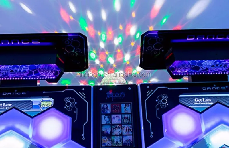 Coin Operated Dance Cube Arcade Dancing Game Machine for Sale