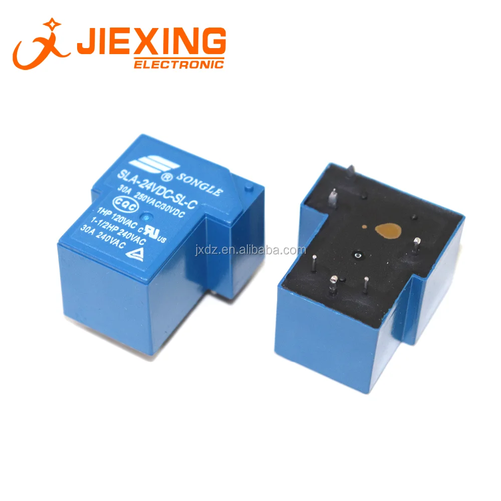 SLA-24VDC-SL-C Relay - 24V 30A, Sealed, Telecommunication