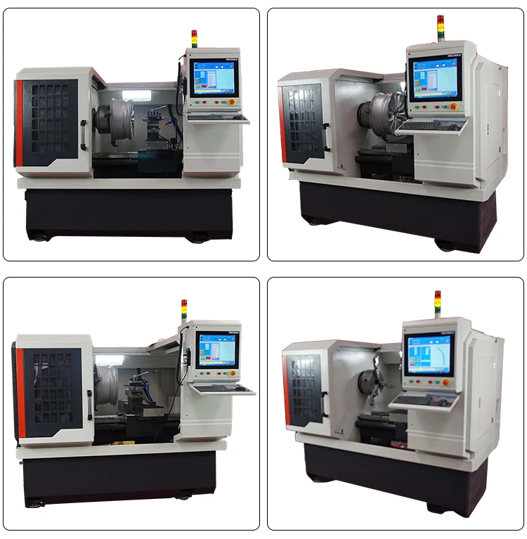 WRM28H horizontal wheel repair equipment alloy wheel repair lathe ...