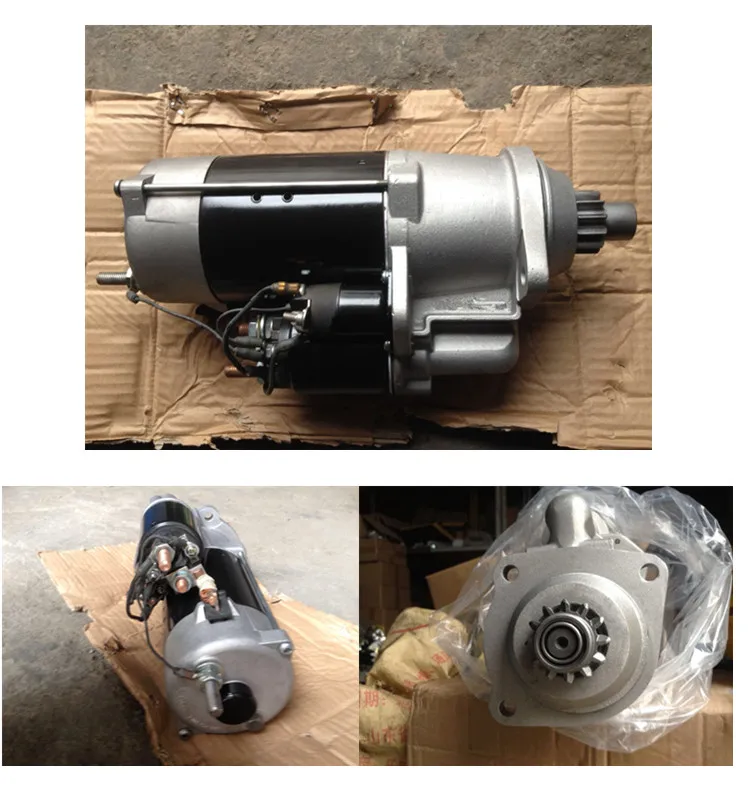 0001330012 0001330067,24 V 12t รถบรรทุก Starter มอเตอร์สำหรับ Liebherr ...