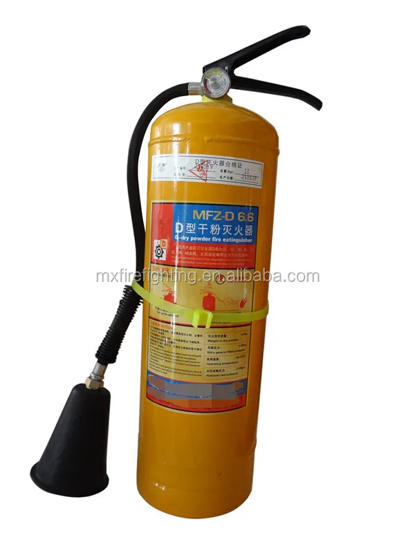 D Class Dry Powder Combustive Metal Fire Extinguisher - Buy D Class ...