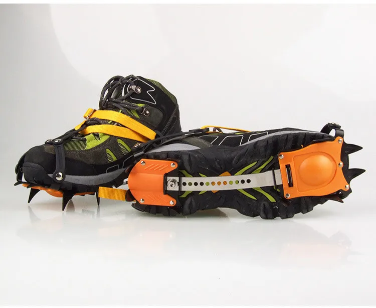 Plastic Outdoor Snow Ice Climbing Shoe Spikes Grips Cleats Shoes Cover ...