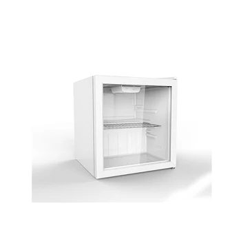 50l Transparent Glass Door Mini Refrigerator Beverage Cooler Showcase ...