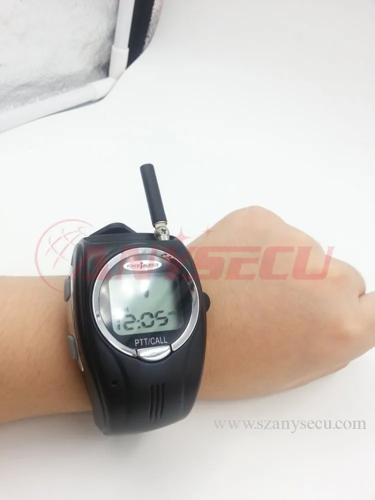 Radio Aviation Walkie Talkie 1 Pair Mini Wrist Watches 2-way Intercom ...