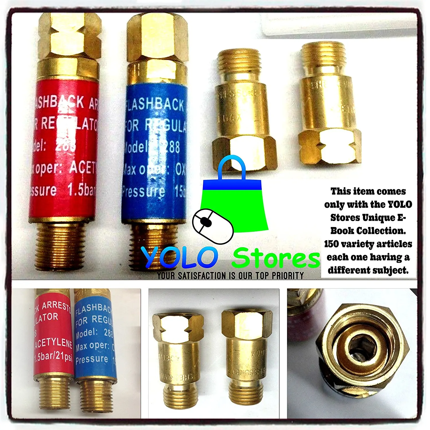 Torch End Welding 9/16-18 Threads Kit Oxygen/Acetylene/Propane Check ...