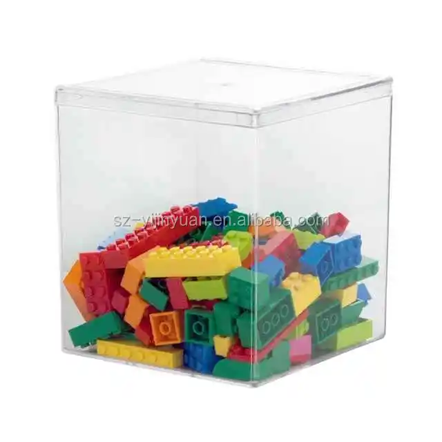 Wholesale Cube Clear Acrylic Storage Box Plexiglass Box With Lid - Buy ...
