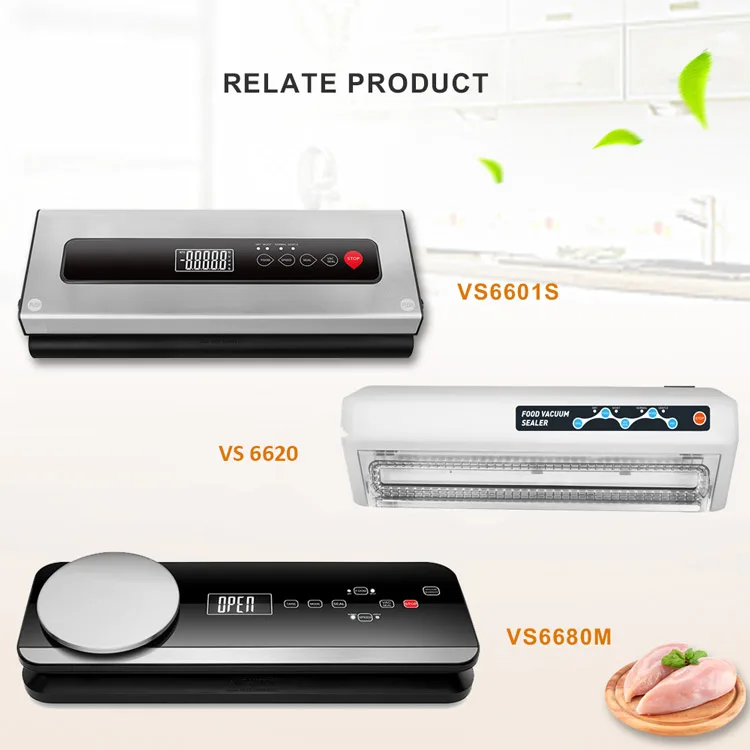 Portable Plastic Vacuum Food Saver Packing Machine For Food ...
