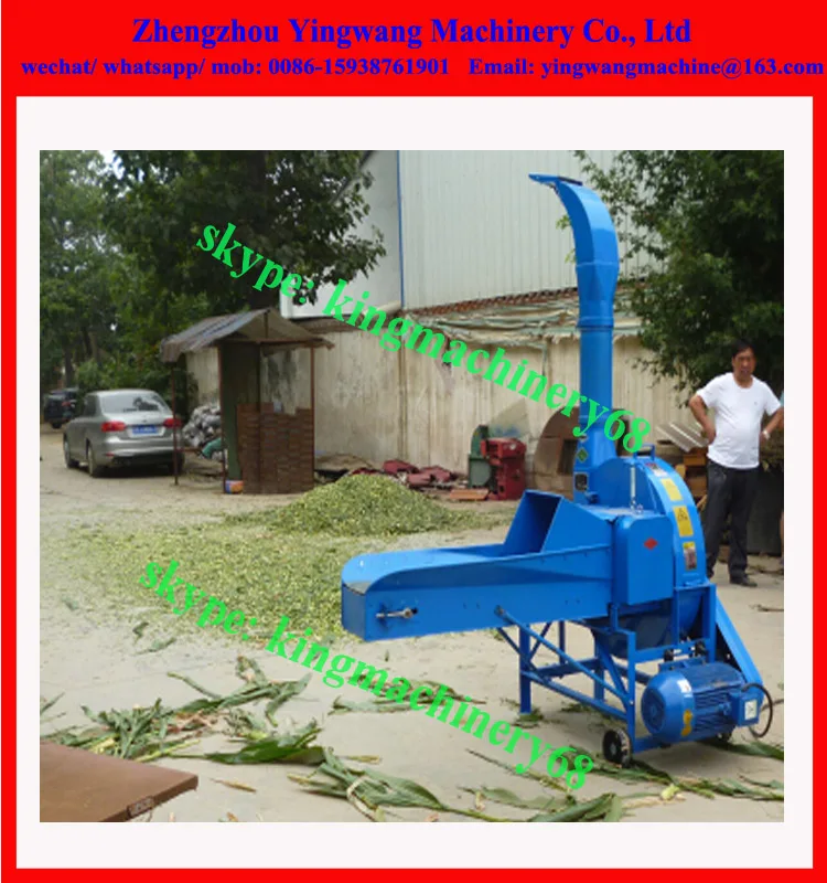 Electric Or Diesel Hay Cutter Silage Machine For Cow Fodder - Buy Hay ...