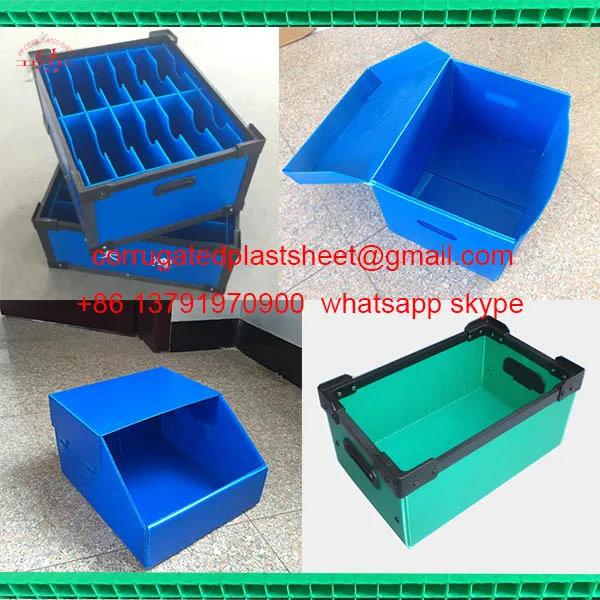 Folding Coroplast Box / Coroplast Totes / Coroplast Bins Manufacturer ...