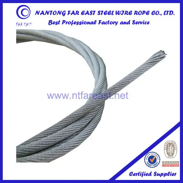 19x7 Non-rotating Galvanized Steel Wire Rope,Galvanized Steel Cable ...