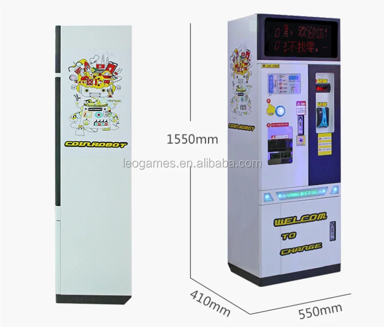 High Quality Bill Exchange Coin Token Money Change Machine ...