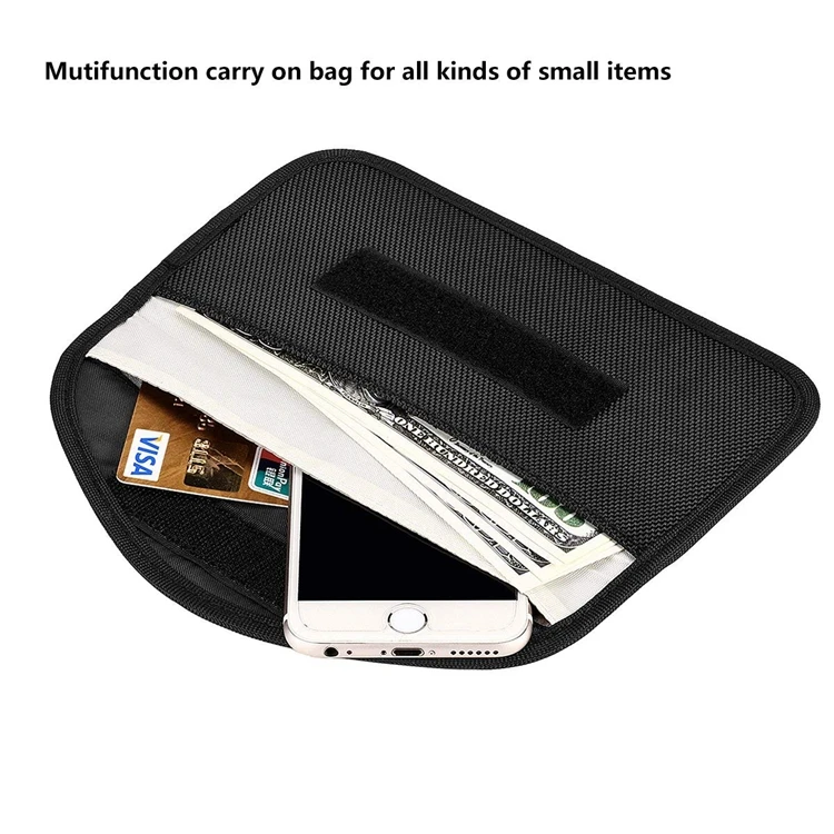 Rfid Blocker Pouch Rfid Credit Card Sleeve Anti Theft Faraday Bag For ...