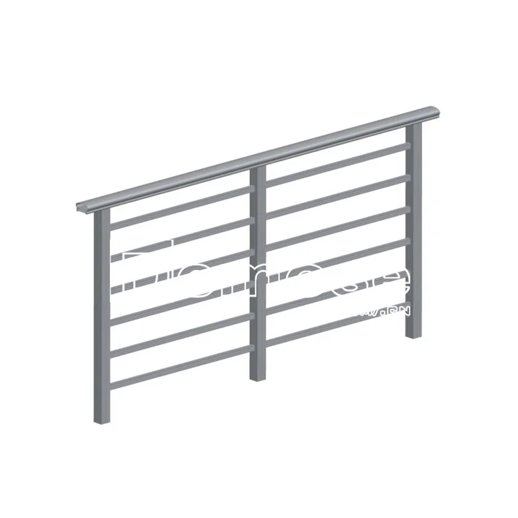 Modern Aluminum Alloy Balustrade /railing/ Handrail For Deck/balcony ...