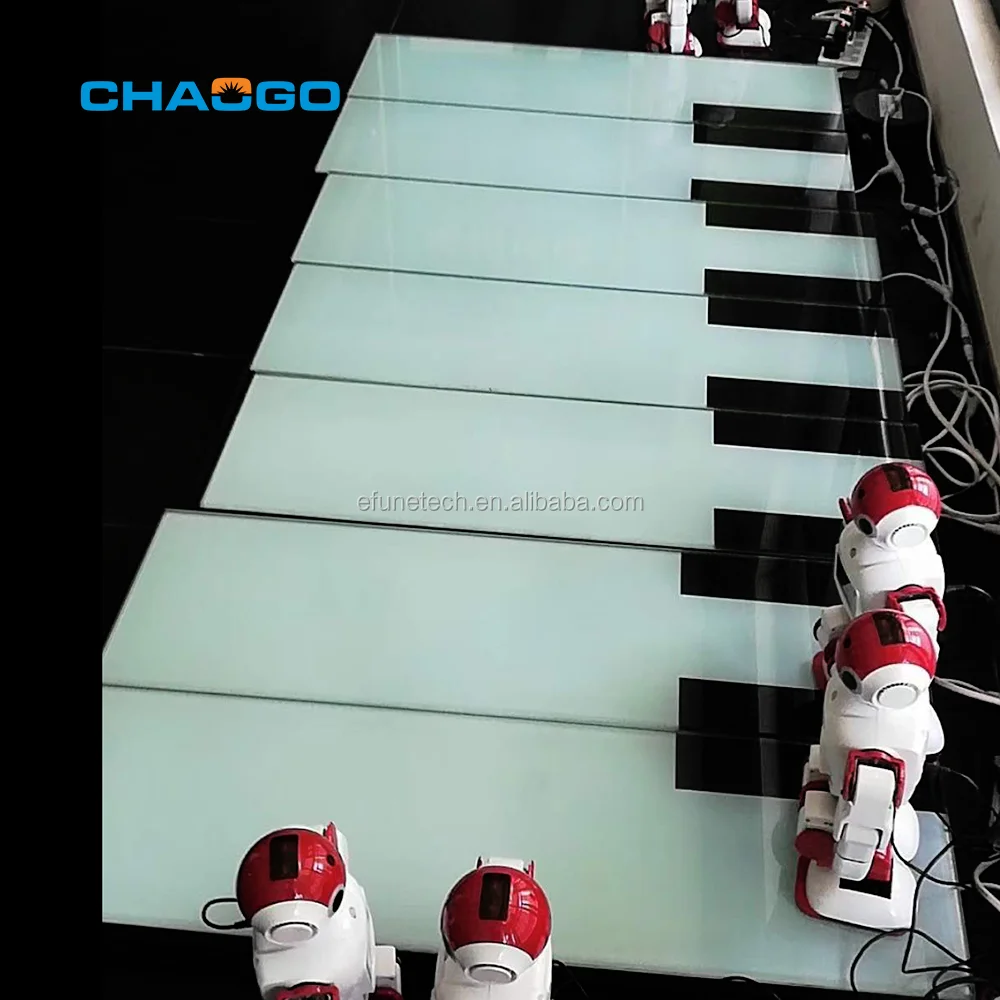 Interactive Floor Piano - Fascinating Giant LED Keyboard