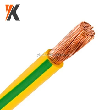 Earth Yellow Green Wire 35mm2 35mm 50mm2 50mm Copper Ground Earth Cable ...