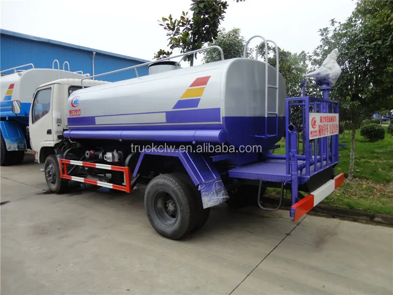 5kl Water Bowser Truck - Efficient Potable Water Tanker