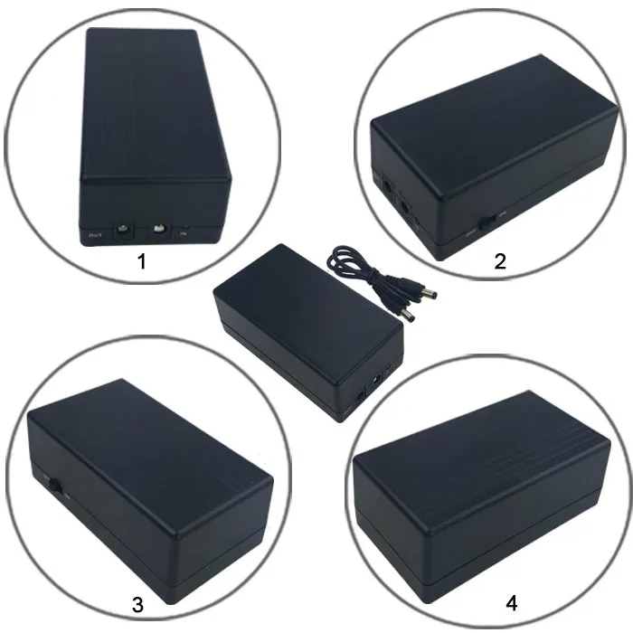 Dc 12v 2a Ups High Capacity 6pcs 2600mah Battery 57.72wh Long Backup ...
