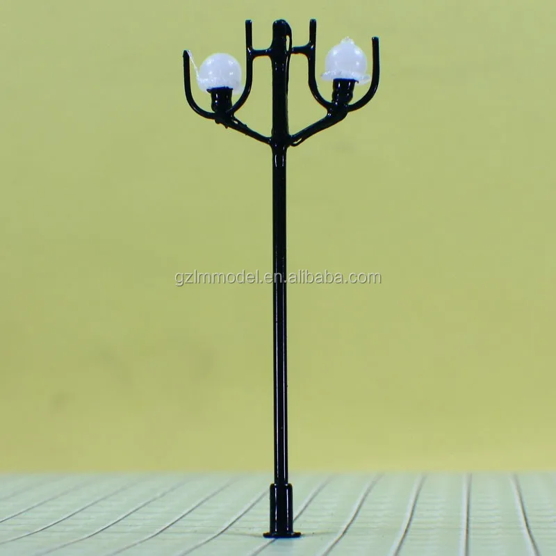 8.5cm 108 Ho Scale Copper Lamp Garden Lamppost Model For Train Layout ...