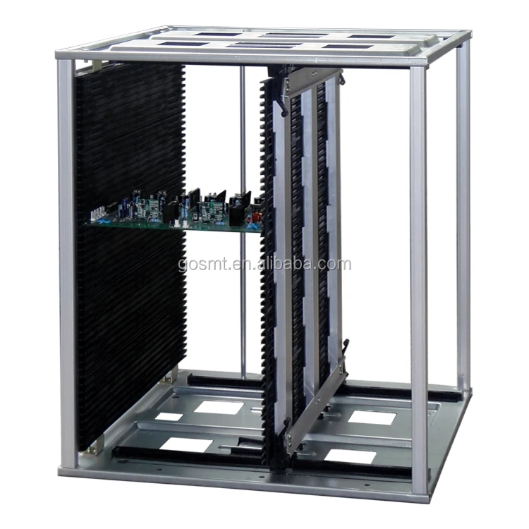 SMT Loader Unloader ESD PCB Magazine Rack Size 355*320*563mm