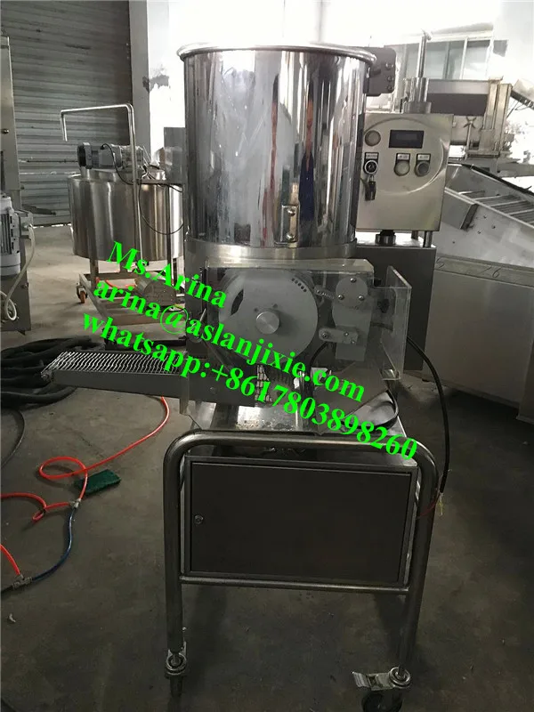 Cutlet Batter Covering Machine/meat Pie Bread Crumbs Coating Flouring ...