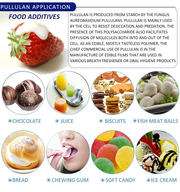 Pullulan Powder - Buy Pullulan,Pullulan Powder,Pullulan White Powder ...