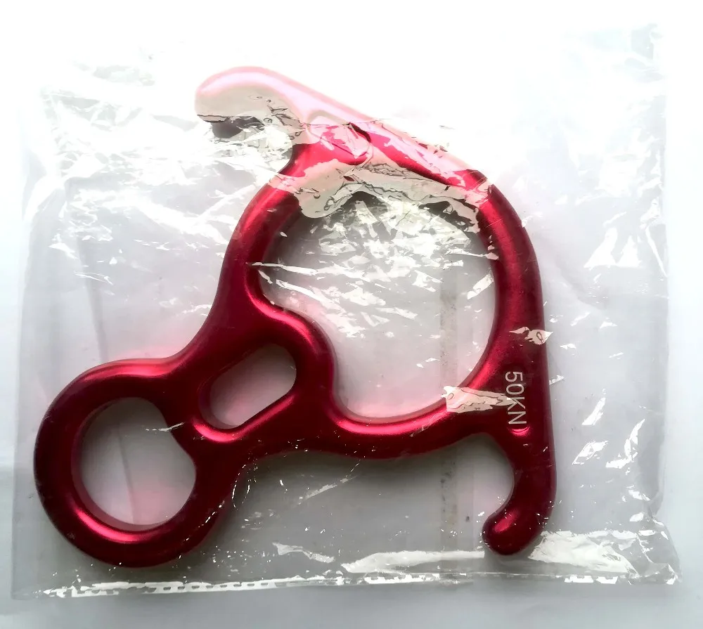 Climbing 40kn Rescue Figure 8 Descender With Bent-ear Rappelling Gear ...