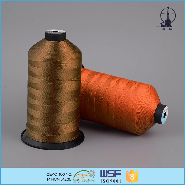 150d/3 45tex 60tickets Continuous Filament Polyester Bonded Sewing ...