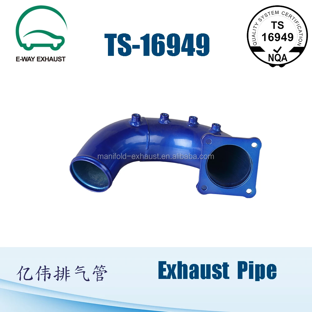 High Flow Blue Intake Elbow Tube Aluminum Tube Pipes For Dodge - Buy ...