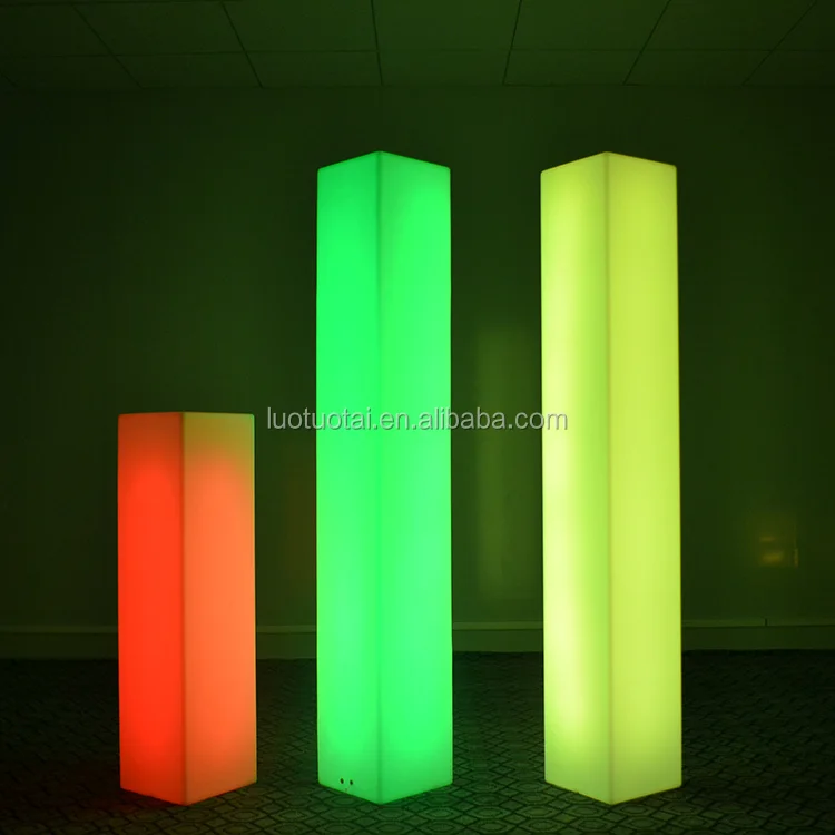 Led Multi Color Light Column Towers Light Up Pillar Decorations For ...