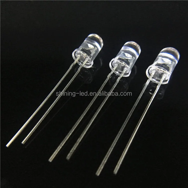 Through Hole Package Type Light Emitting Diode F5 Dip 5mm 4.8mm Ir ...