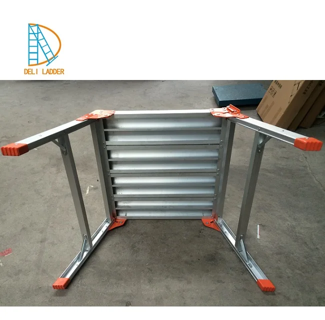 Aluminium Portable Platform Ladder Work Bench - Buy Portable Platform ...