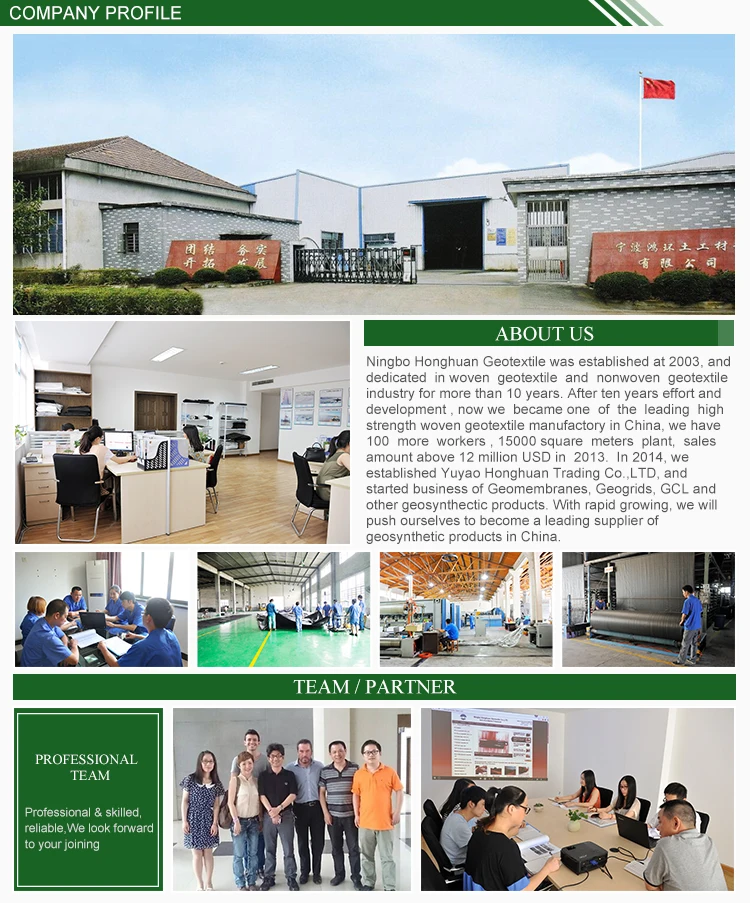 China supplier scour protection breakwaters drainage 100% pp woven ...