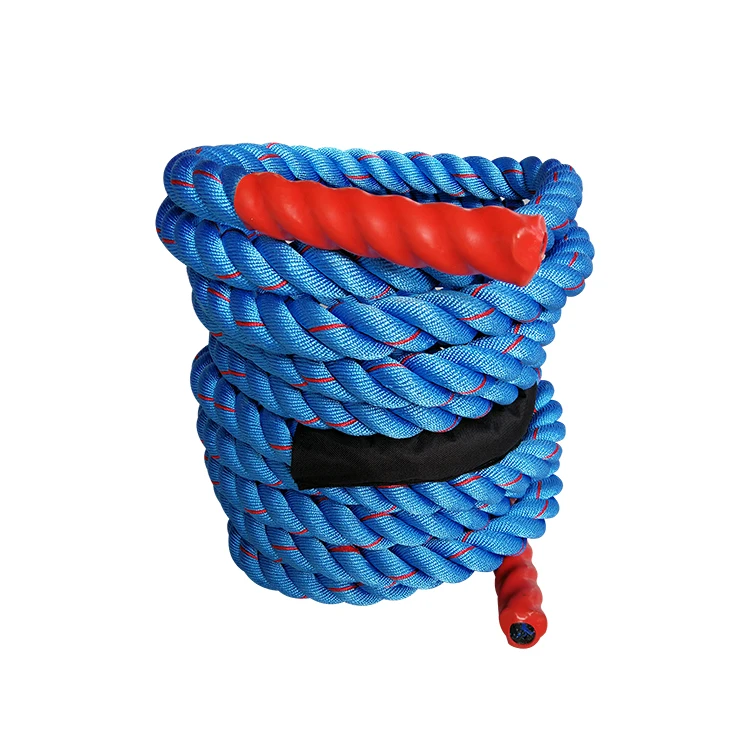 Colored Battling Ropes for Gym Exercise - Durable & Versatile